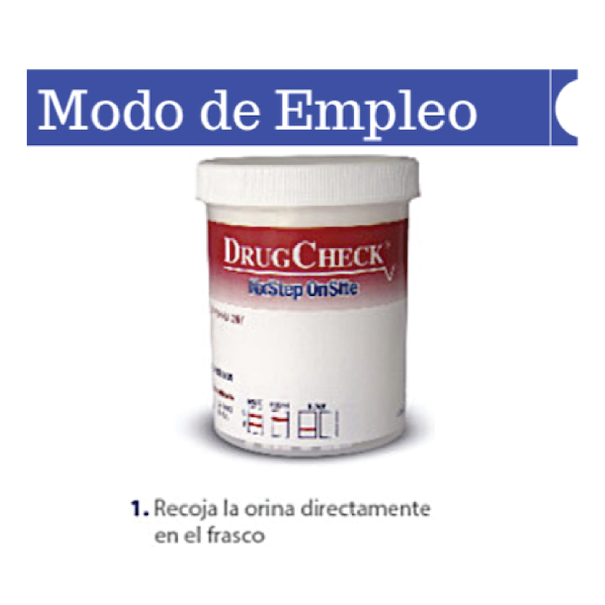 Prueba Antidoping DRUGCHECK FRASCO | Distribuidora Testing