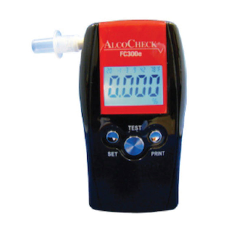 Alcoholímetro ALCOCHECK FC300E | Distribuidora Testing
