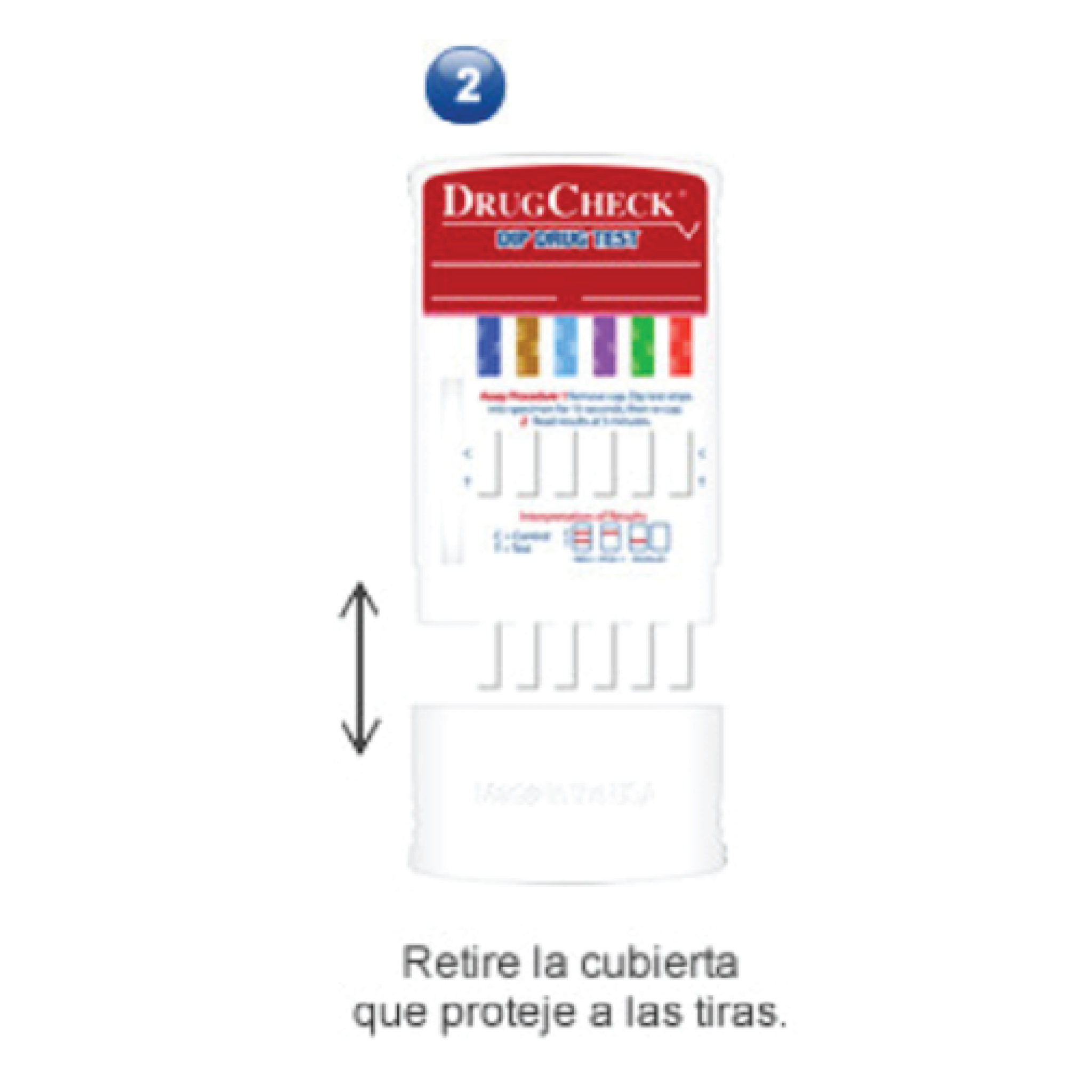 Prueba Antidoping DRUGCHECK TARJETA | Distribuidora Testing