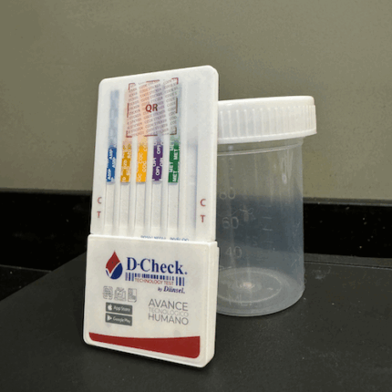 Prueba Antidoping en orina D-Check® TARJETA | Distribuidora Testing
